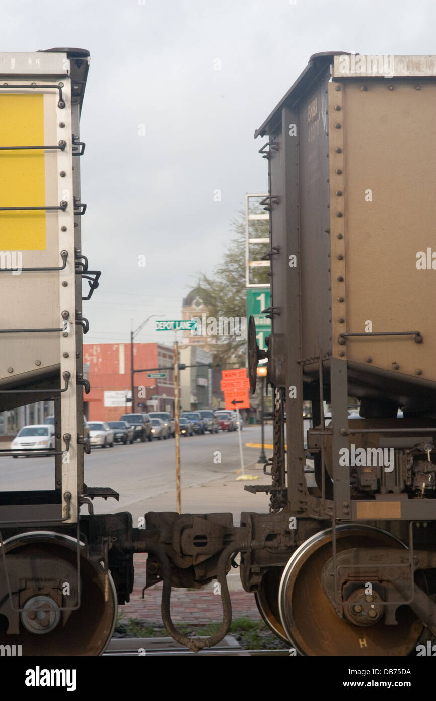 Rail cars texas hi-res stock photography and images - Alamy