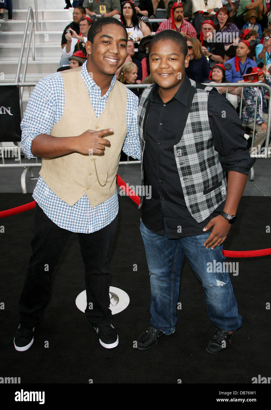 Chris Massey and Kyle Massey 'Pirates Of The Caribbean: On Stranger ...