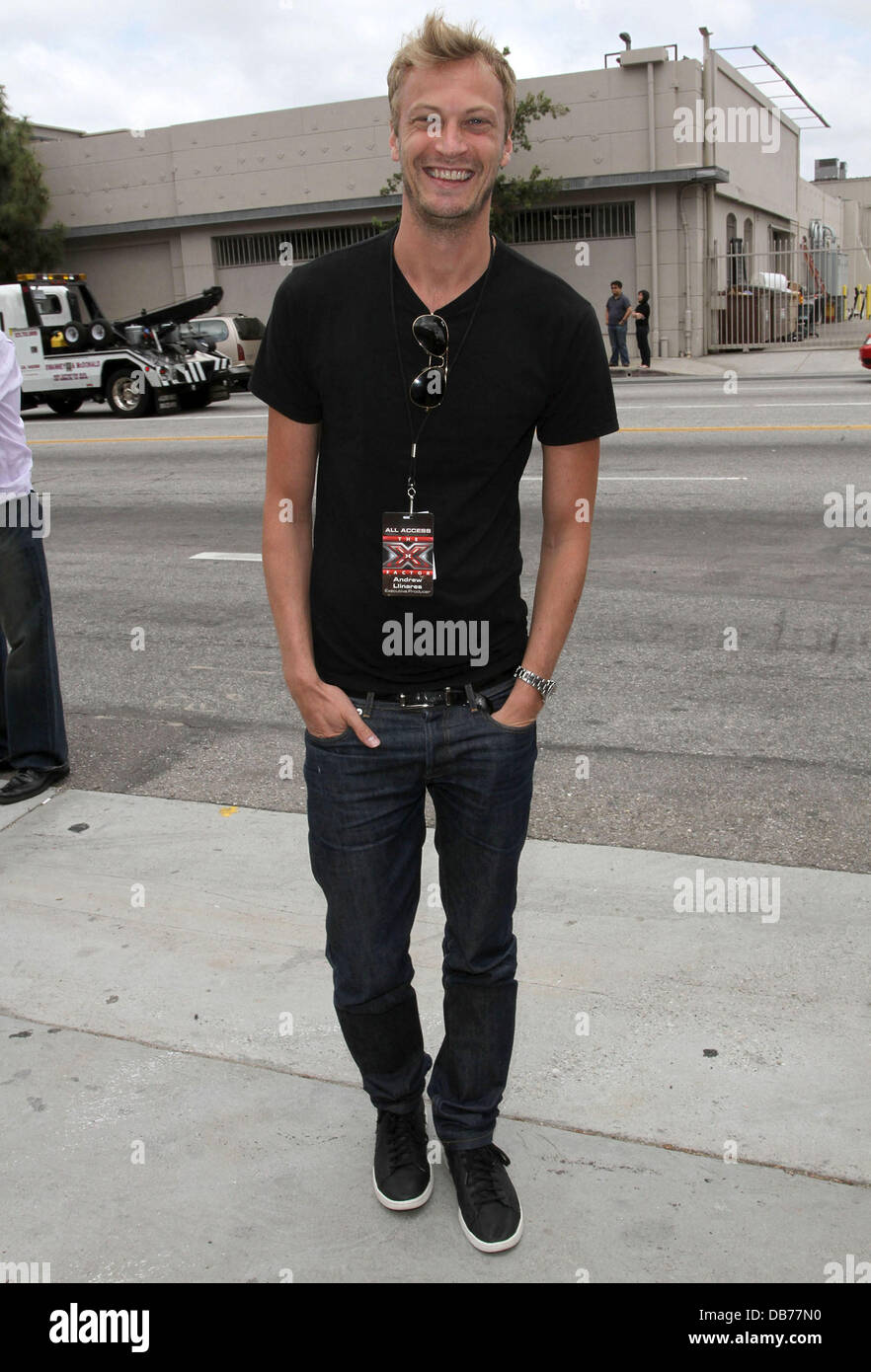Andrew Llinares at the 'The X Factor' Auditions at Galen Center. Los ...