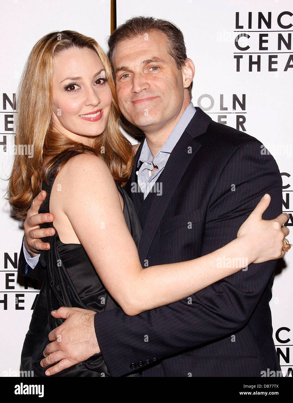 Shannon Lewis and Marc Kudisch Opening night after party for Lincoln ...