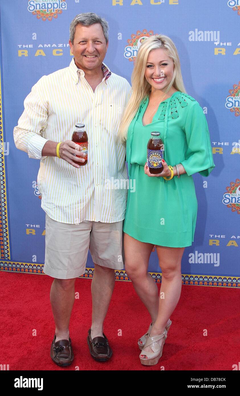 Gary Ervin and Mallory Ervin arrive at The Amazing Race: 10 Year ...