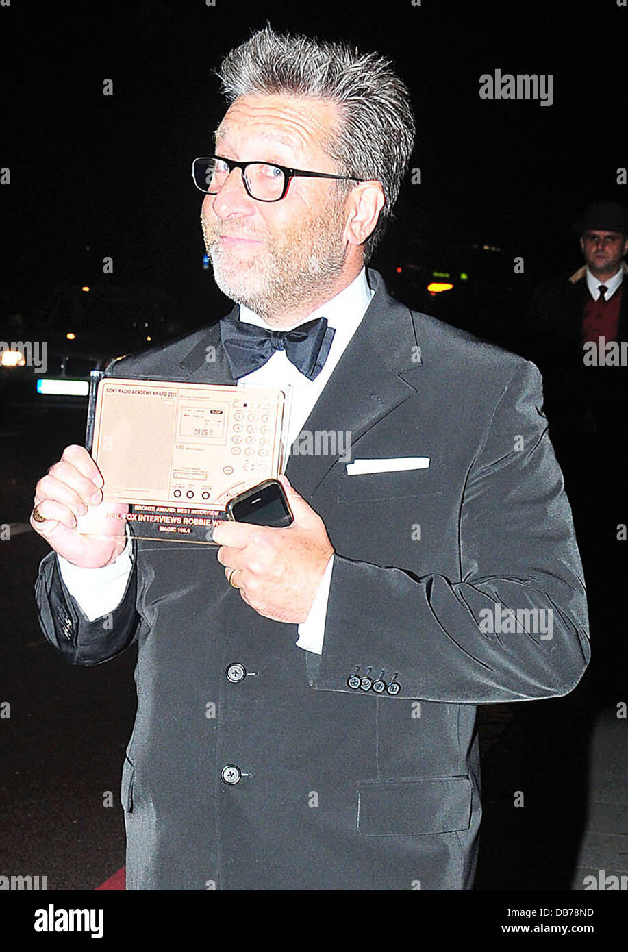 Neil Fox, at the Sony Radio Academy Awards held at the Grosvenor House ...