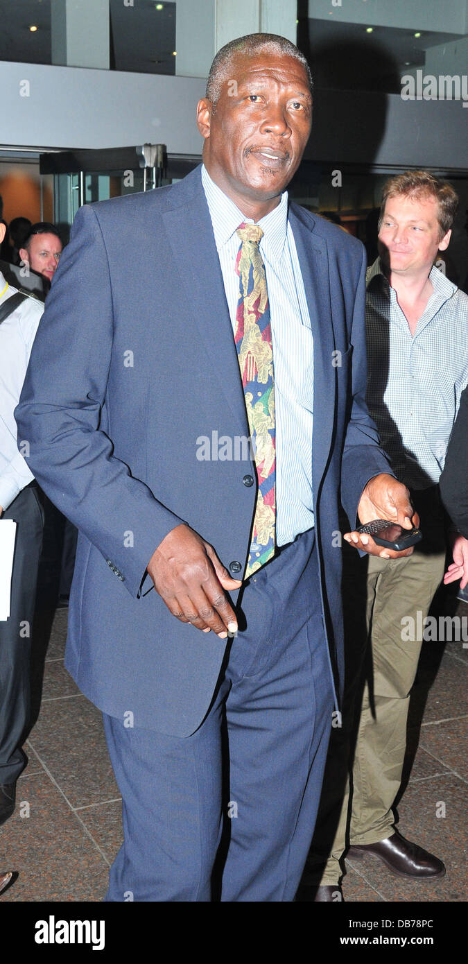 Big Joe aks Joel Garner, at the UK premiere of 'Fire In Babylon' held ...