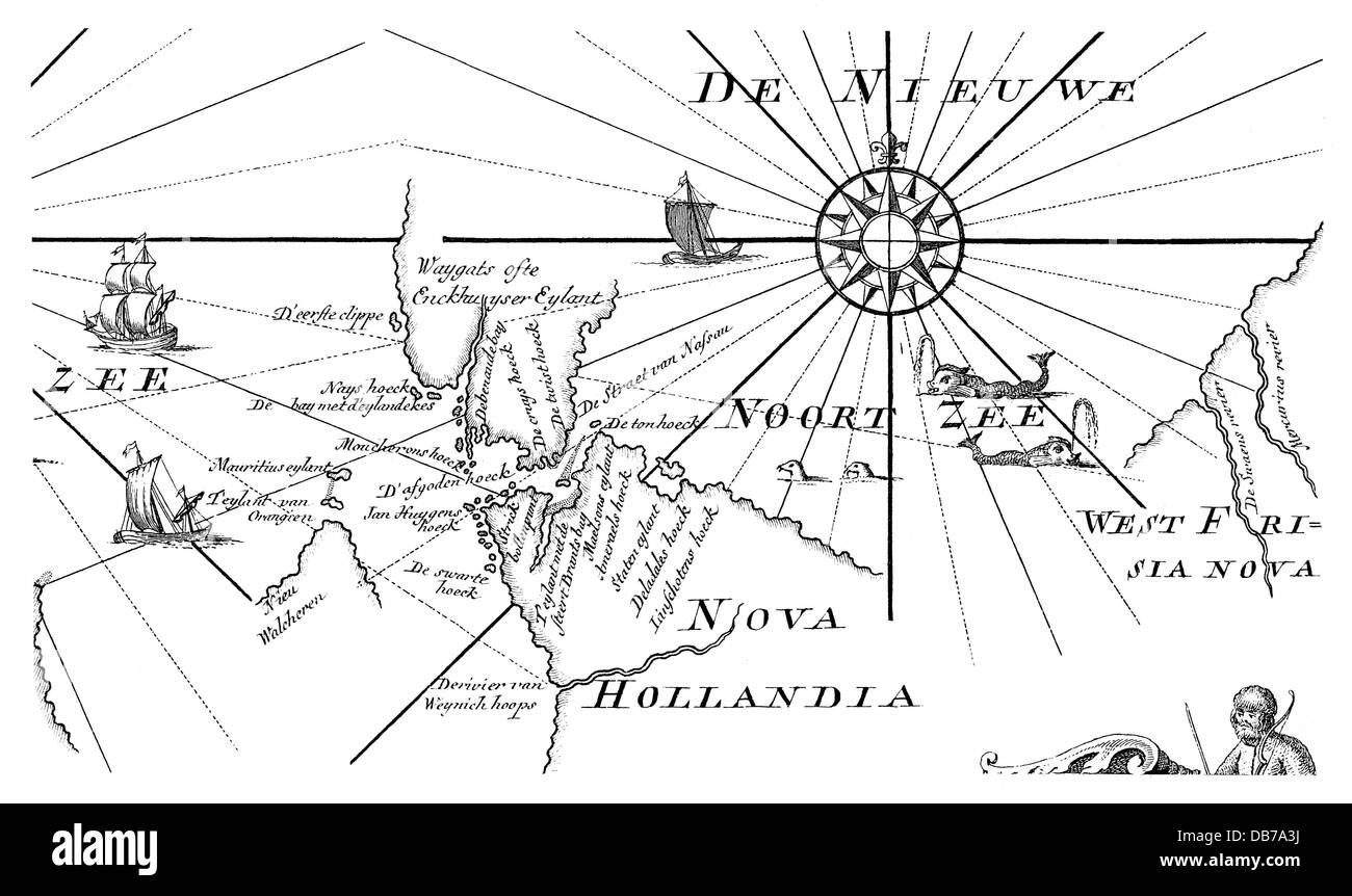 Cartography sea chart arctic ocean hi-res stock photography and images ...