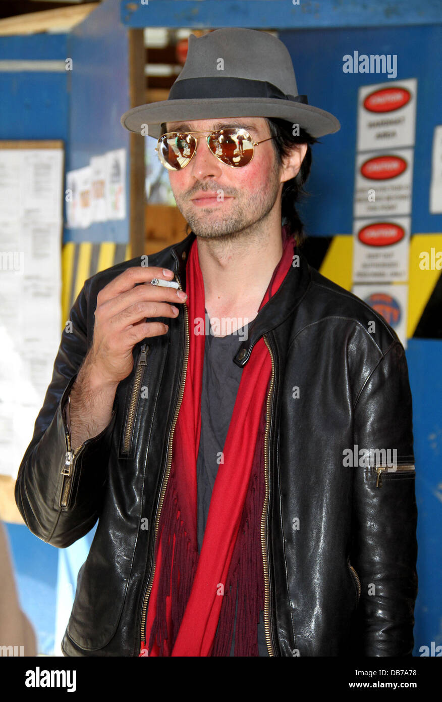 Hugo (musician) Celebrities outside The Ed Sullivan Theater for 'The ...