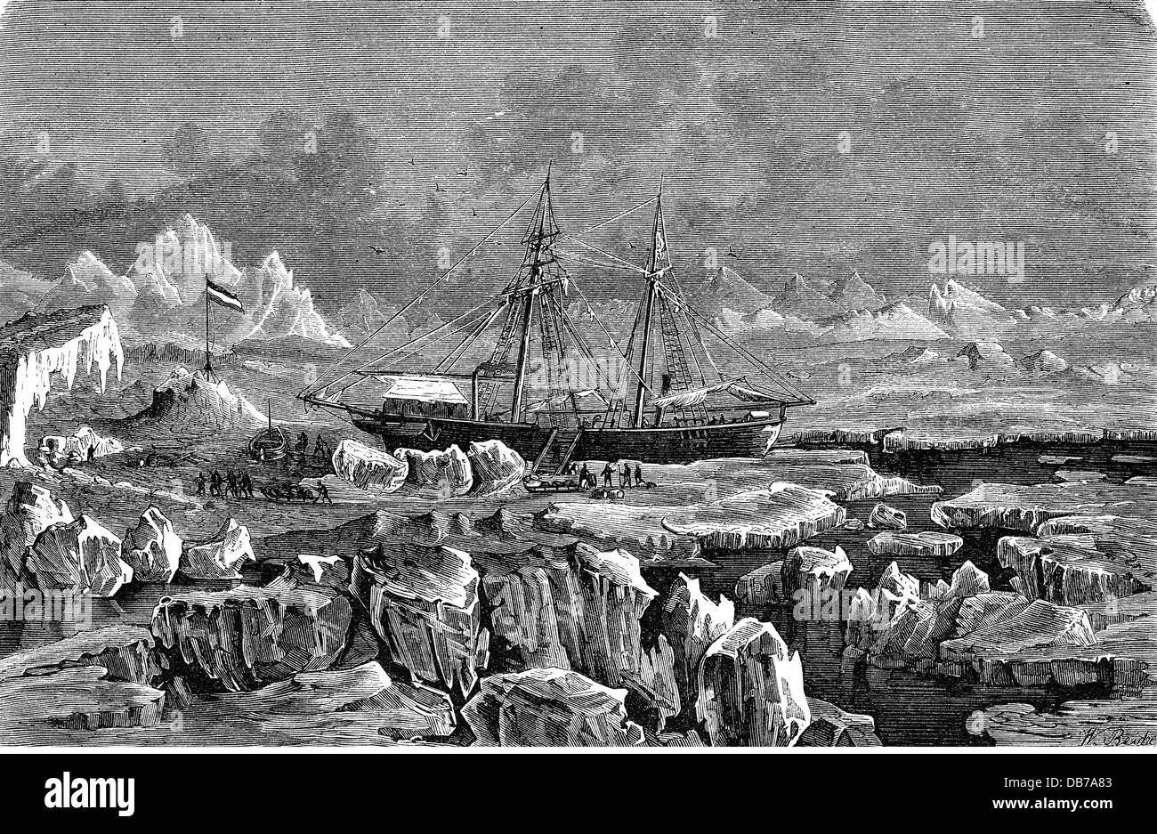 1870 expedition hi-res stock photography and images - Alamy