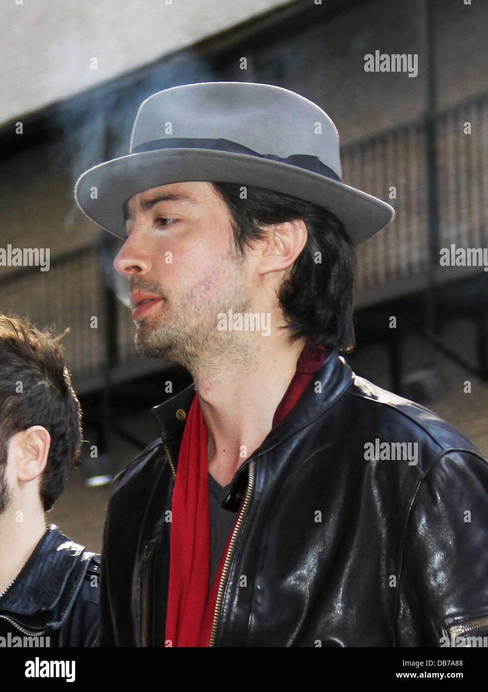 Hugo (musician) Celebrities outside The Ed Sullivan Theater for 'The ...