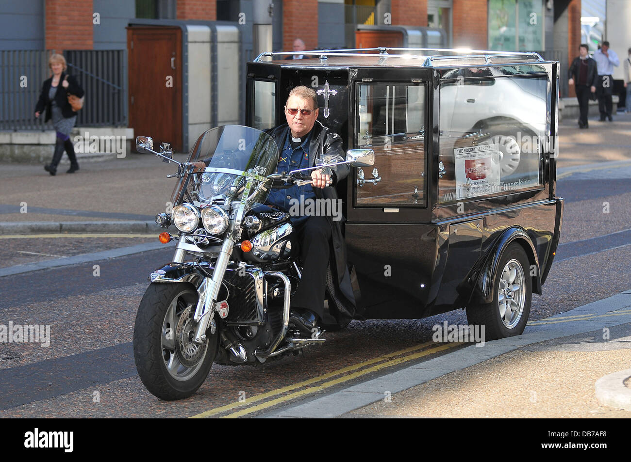 Motorcycle hearse hi-res stock photography and images - Alamy