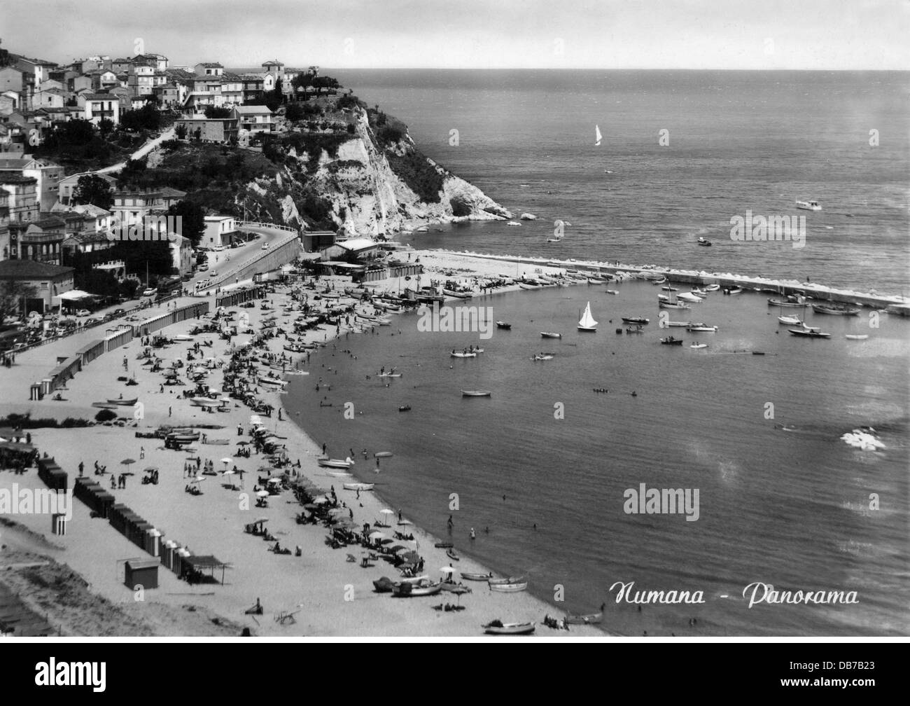 geography / travel, Italy, Numana, city view / cityscapes, beaches ...
