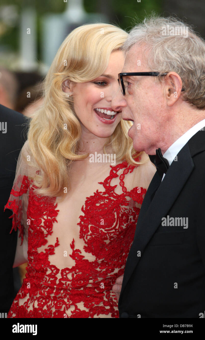 Rachel McAdams and Woody Allen 2011 Cannes International Film Festival ...