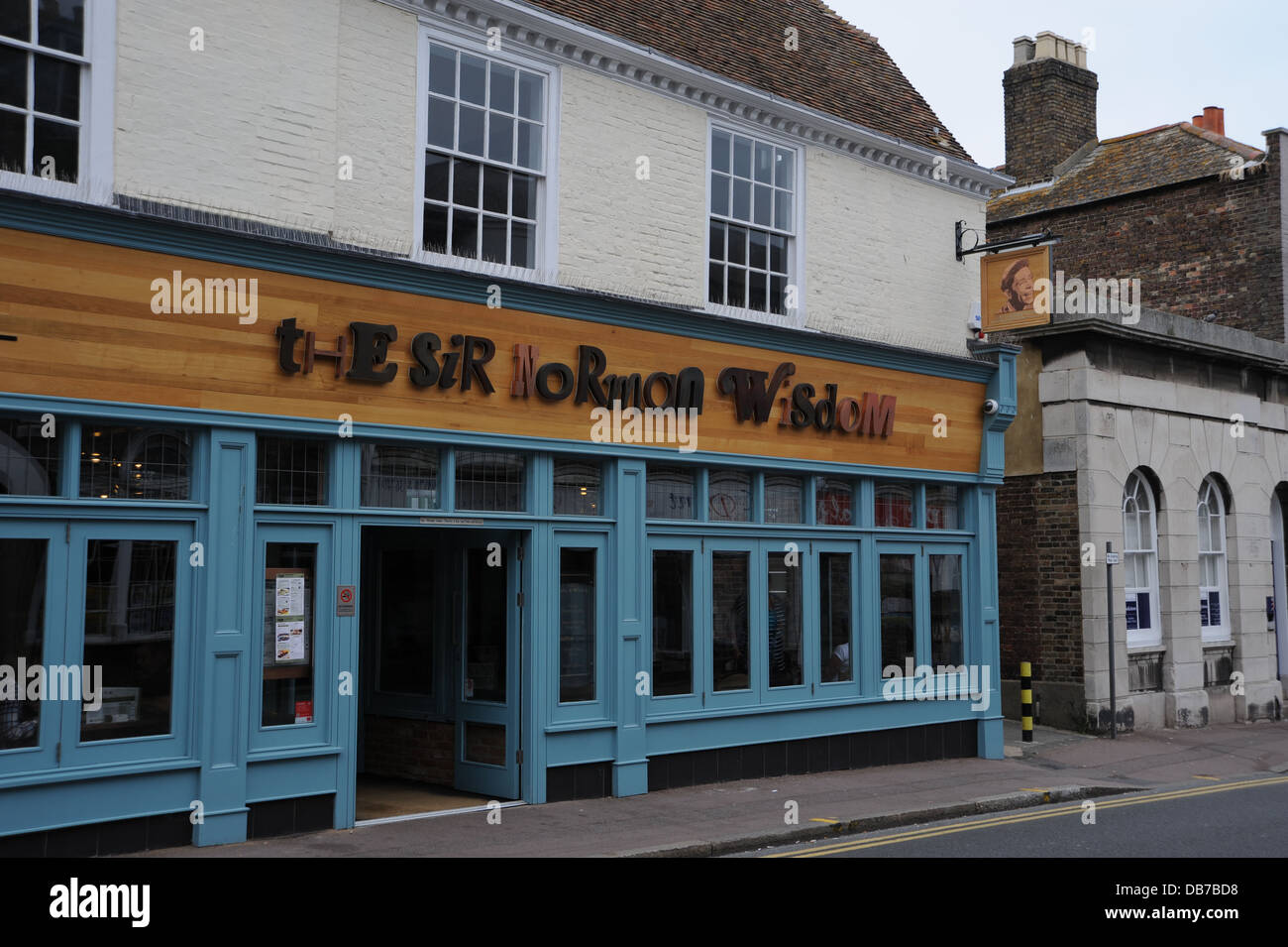 The Sir Norman Wisdom pub and bar in Deal Kent UK Stock Photo - Alamy