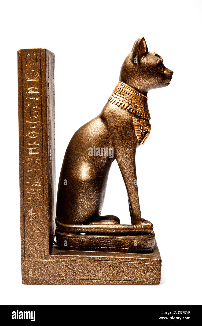 reproduction of Egyptian divinity Bastet or Baset Stock Photo - Alamy