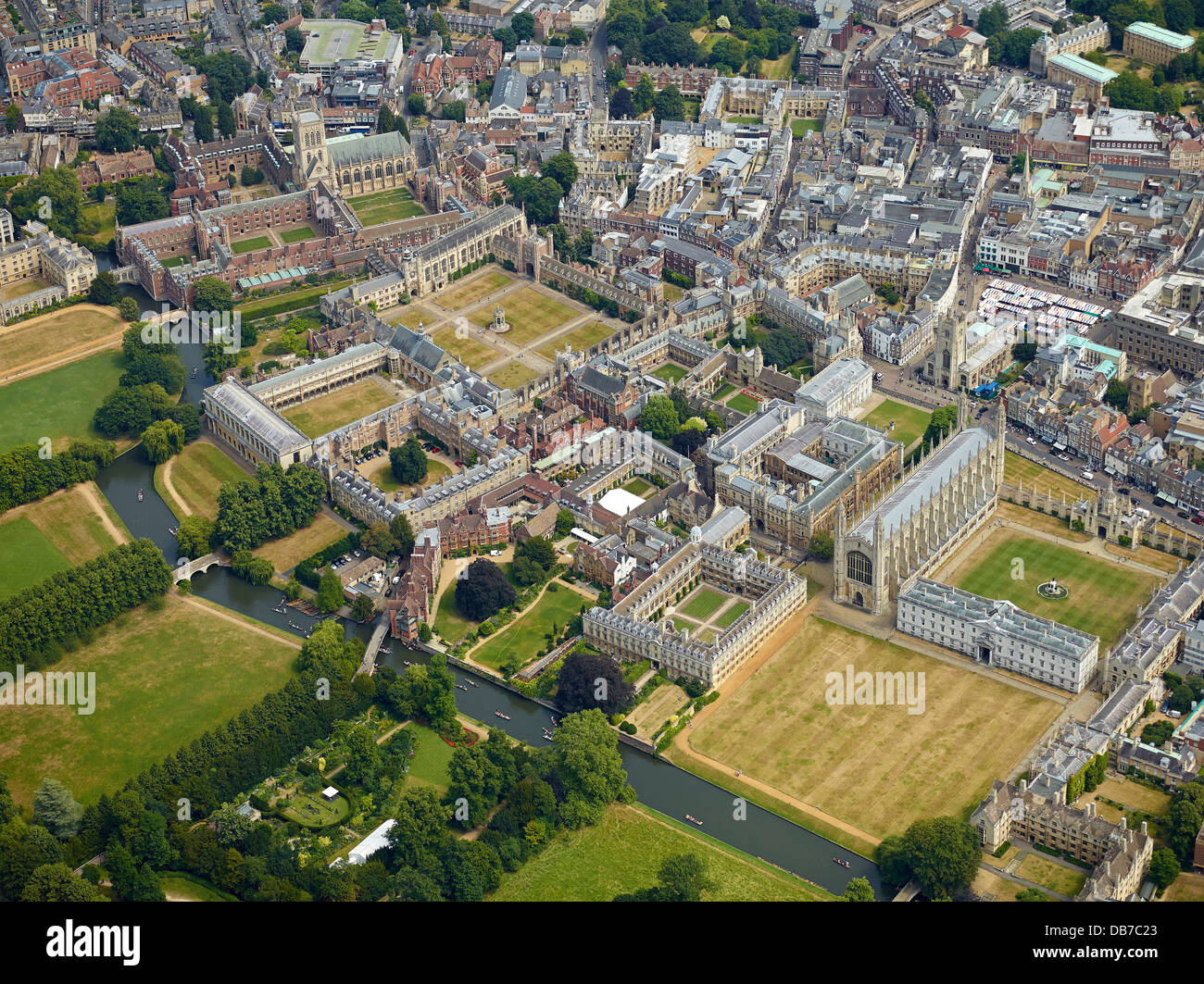 City cambridge england from air hi-res stock photography and images - Alamy