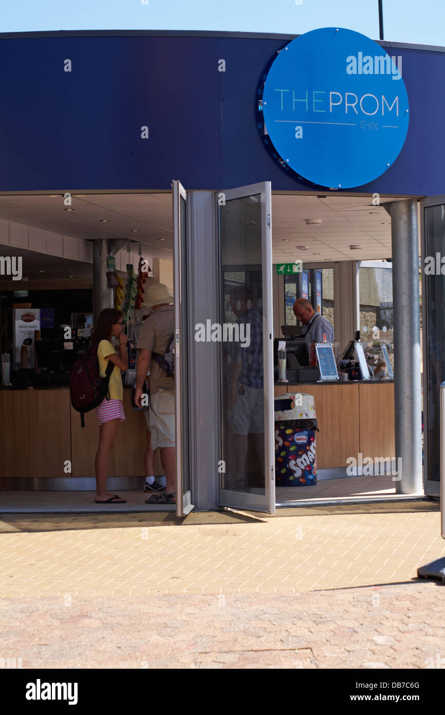 The Prom Cafe at Bournemouth seafront in July Stock Photo - Alamy