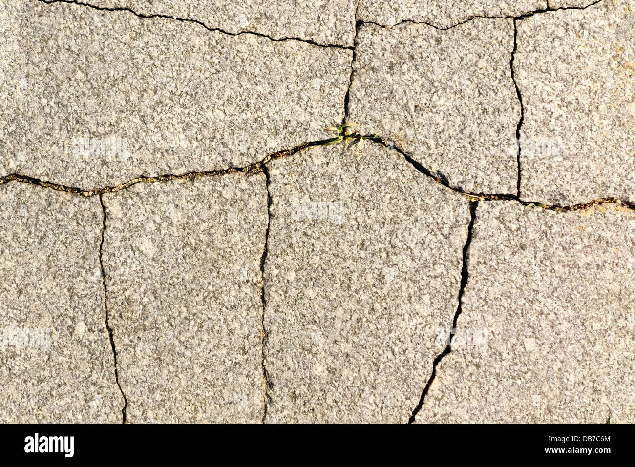 cracked stone floor Stock Photo - Alamy