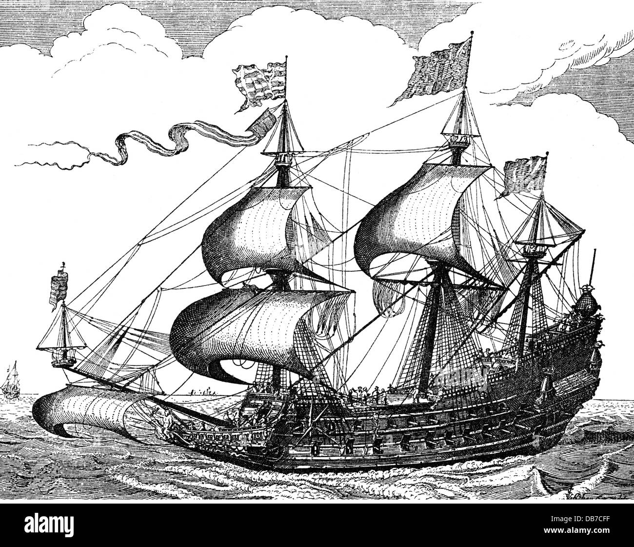 Galleon 16th century hi-res stock photography and images - Alamy
