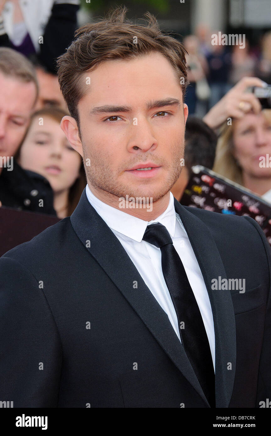 Ed Westwick National Movie Awards held at the Wembley Arena - Arrivals ...