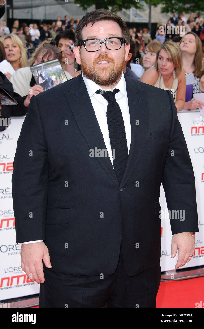 Nick Frost National Movie Awards held at the Wembley Arena - Arrivals ...
