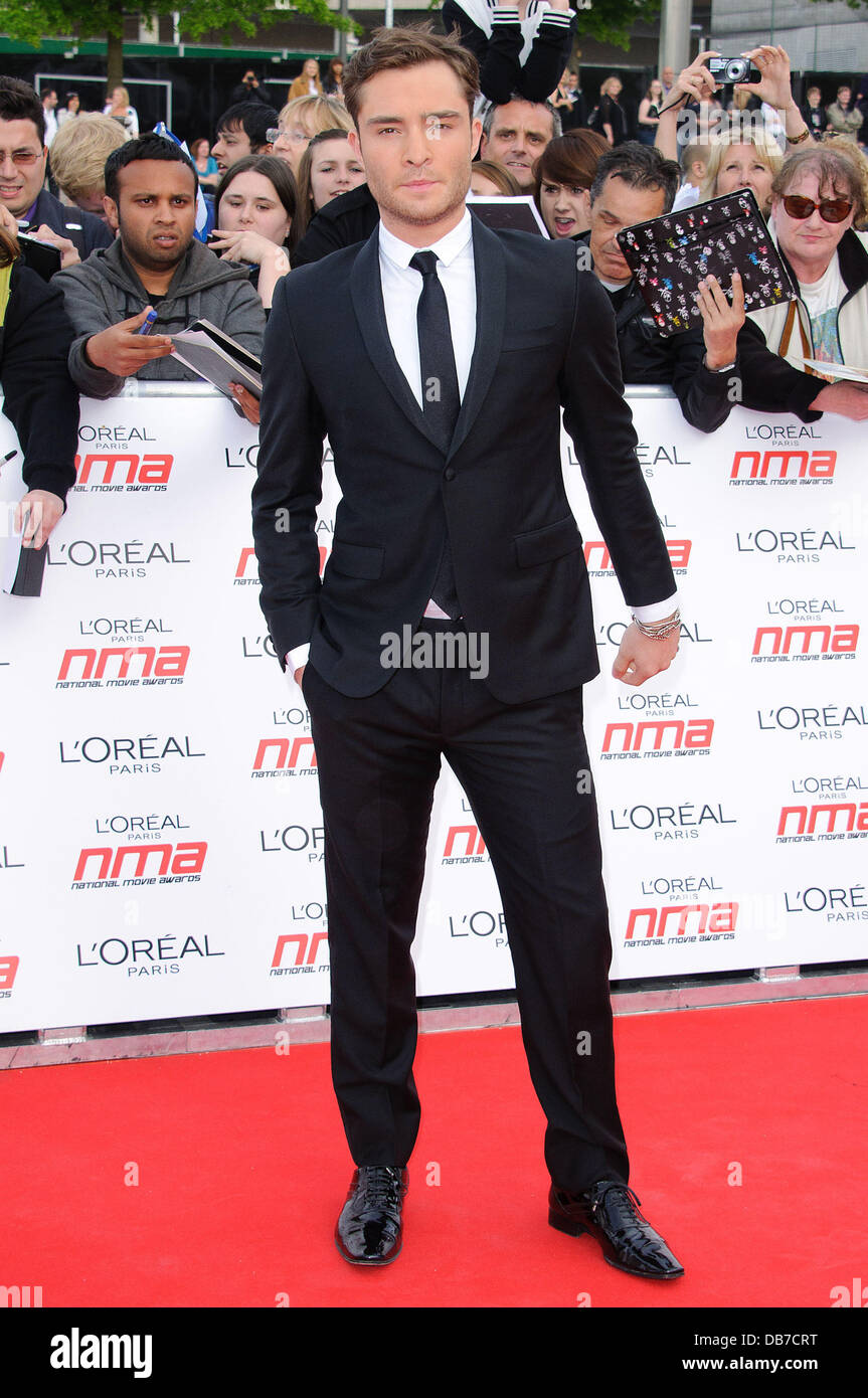 Ed Westwick National Movie Awards held at the Wembley Arena - Arrivals ...