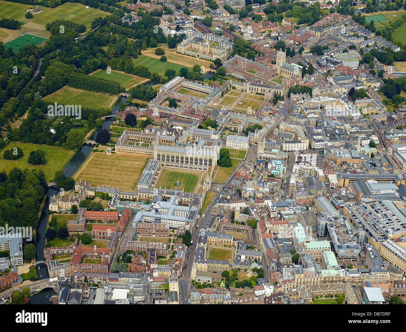 University of cambridge aerial hi-res stock photography and images - Alamy
