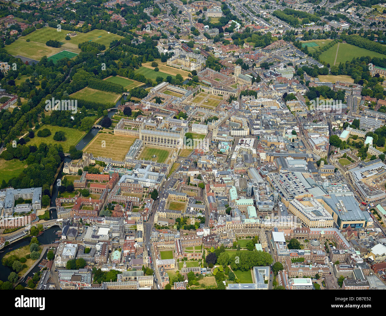 City cambridge england from air hi-res stock photography and images - Alamy
