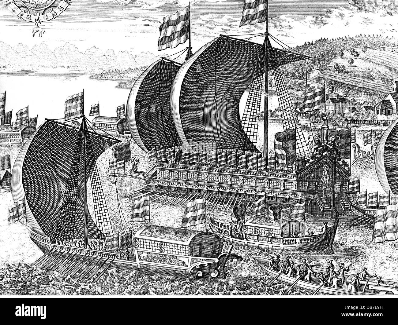 Galley ship hi-res stock photography and images - Alamy