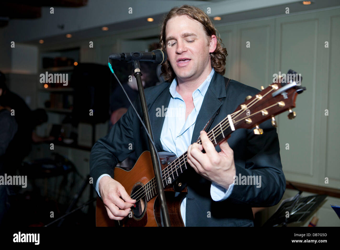 S J ( Singer & performer) LP realse party for the band S J at Soho ...