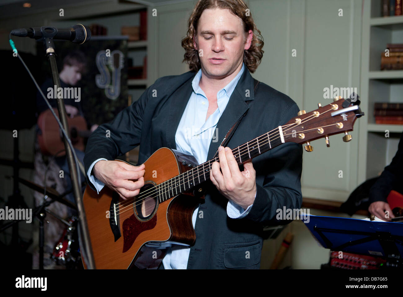 S J ( Singer & performer) LP realse party for the band S J at Soho ...