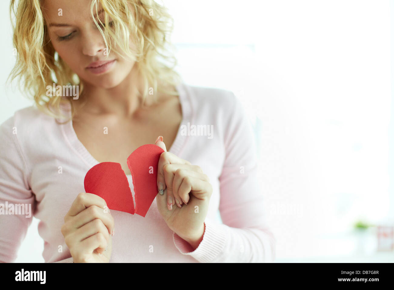 Broken paper hi-res stock photography and images - Alamy