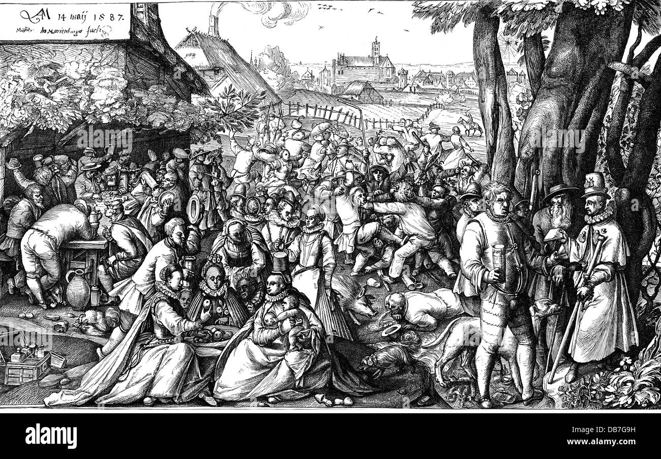 17th century rural Black and White Stock Photos & Images - Alamy