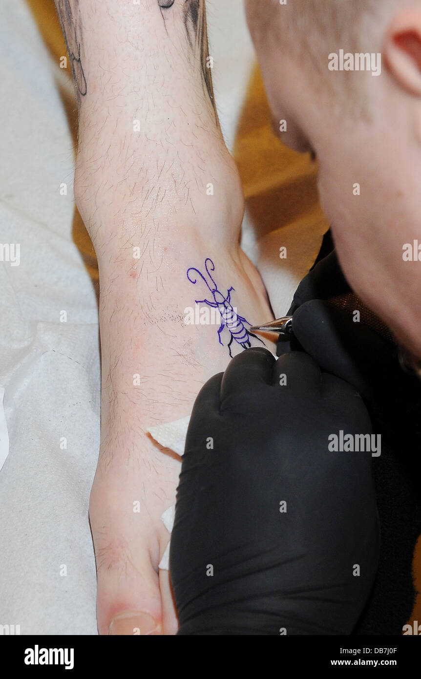 Rick Genest, the Canadian artist and fashion model also known as Zombie ...