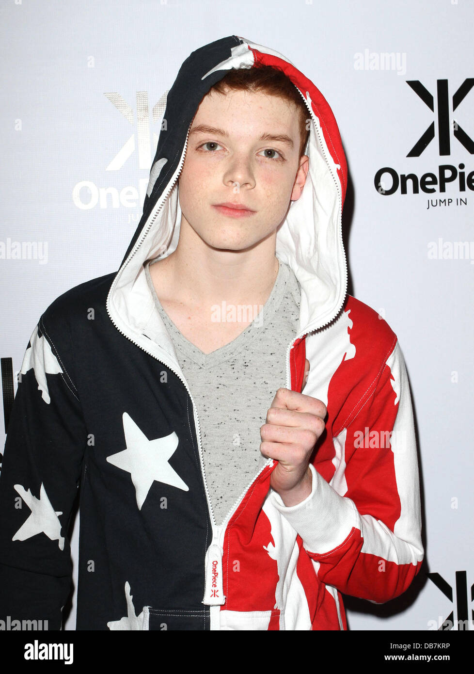 Cameron Monaghan The grand opening of the new OnePiece store in West ...