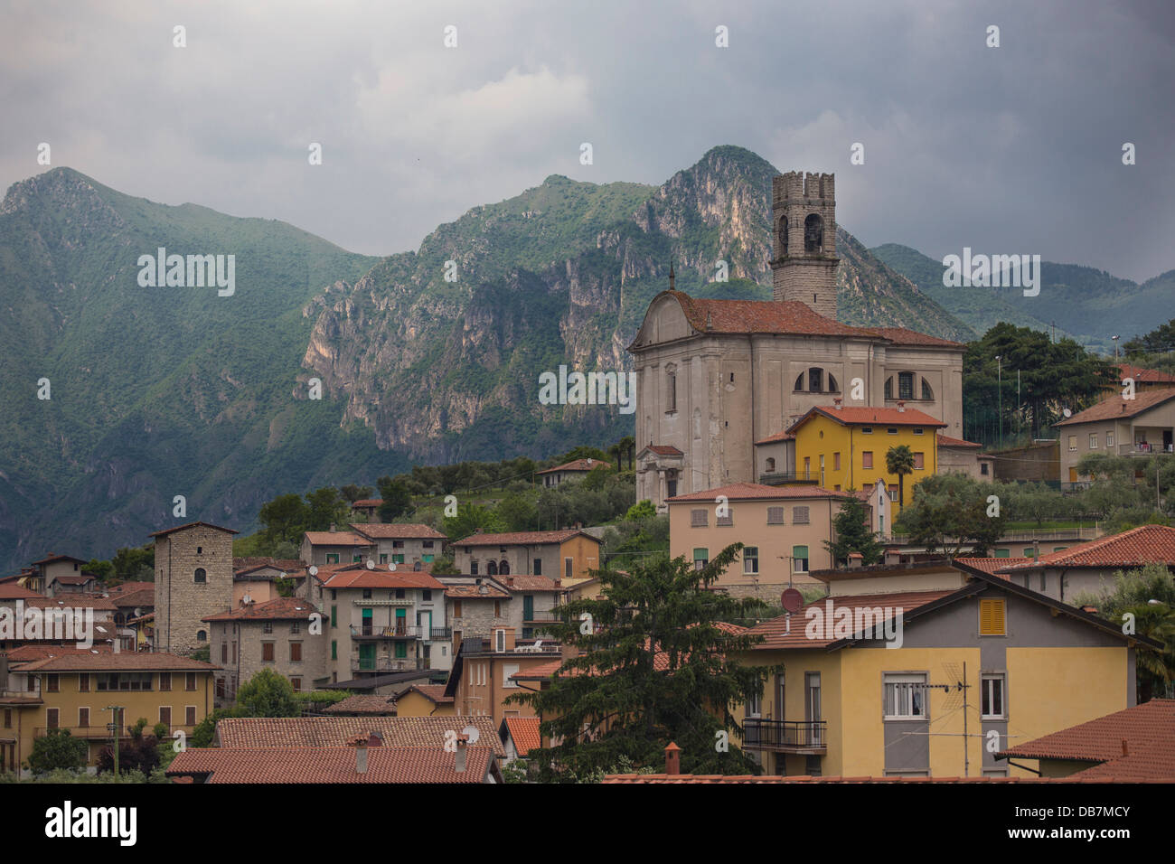 Siviano on Monte Isola Stock Photo - Alamy
