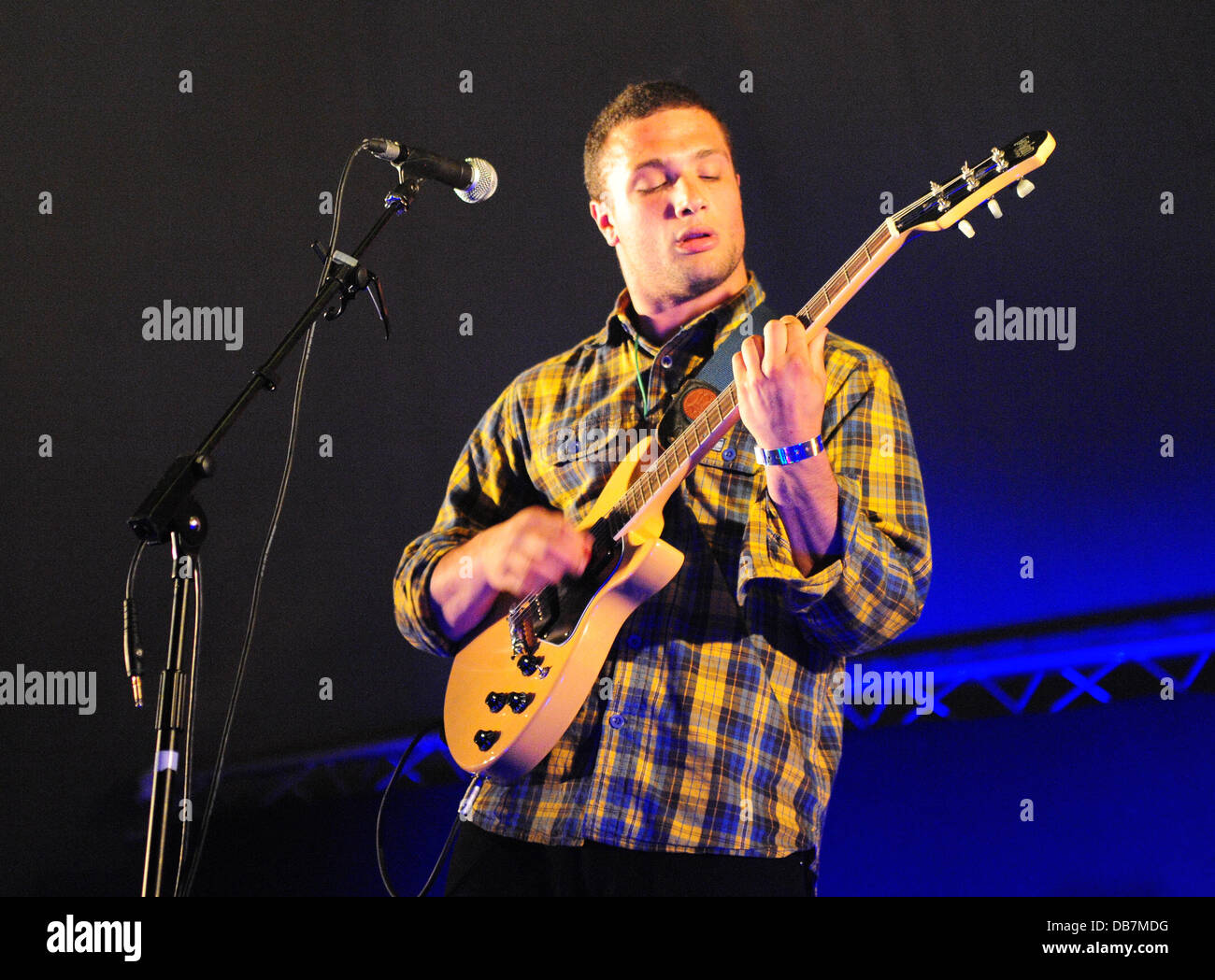 Cosmo Jarvis Bearded Theory Festival 2011 in Kedelston - Day One ...