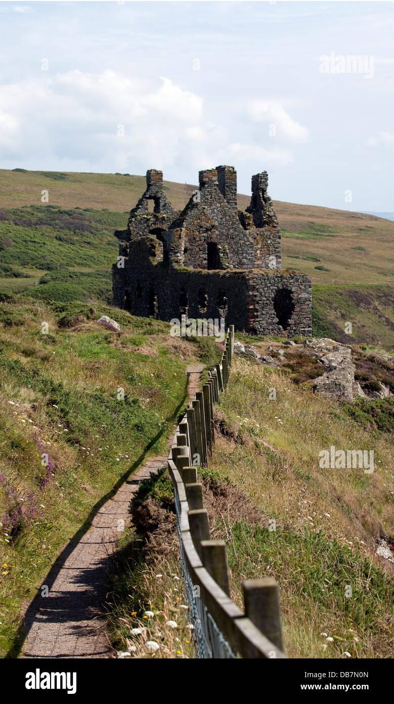 Dunskey Castle High Resolution Stock Photography and Images - Alamy