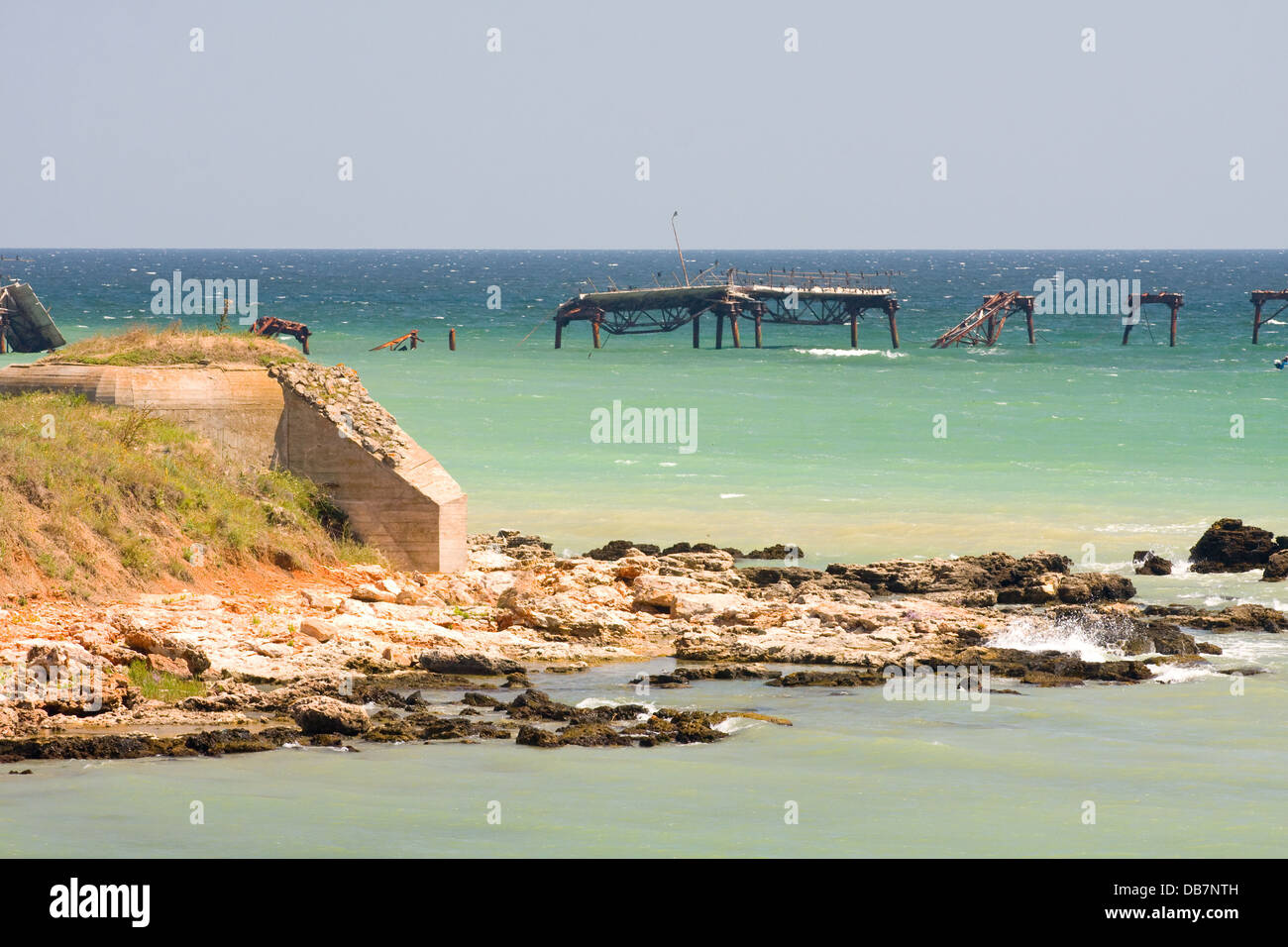 rocky coast of Black Sea in Bulgaria Stock Photo - Alamy