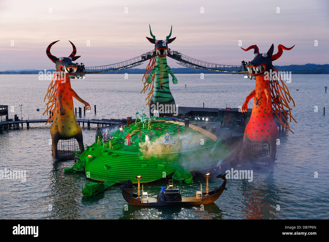 The Magic Flute by Wolfgang Amadeus Mozart, opera performance on the ...