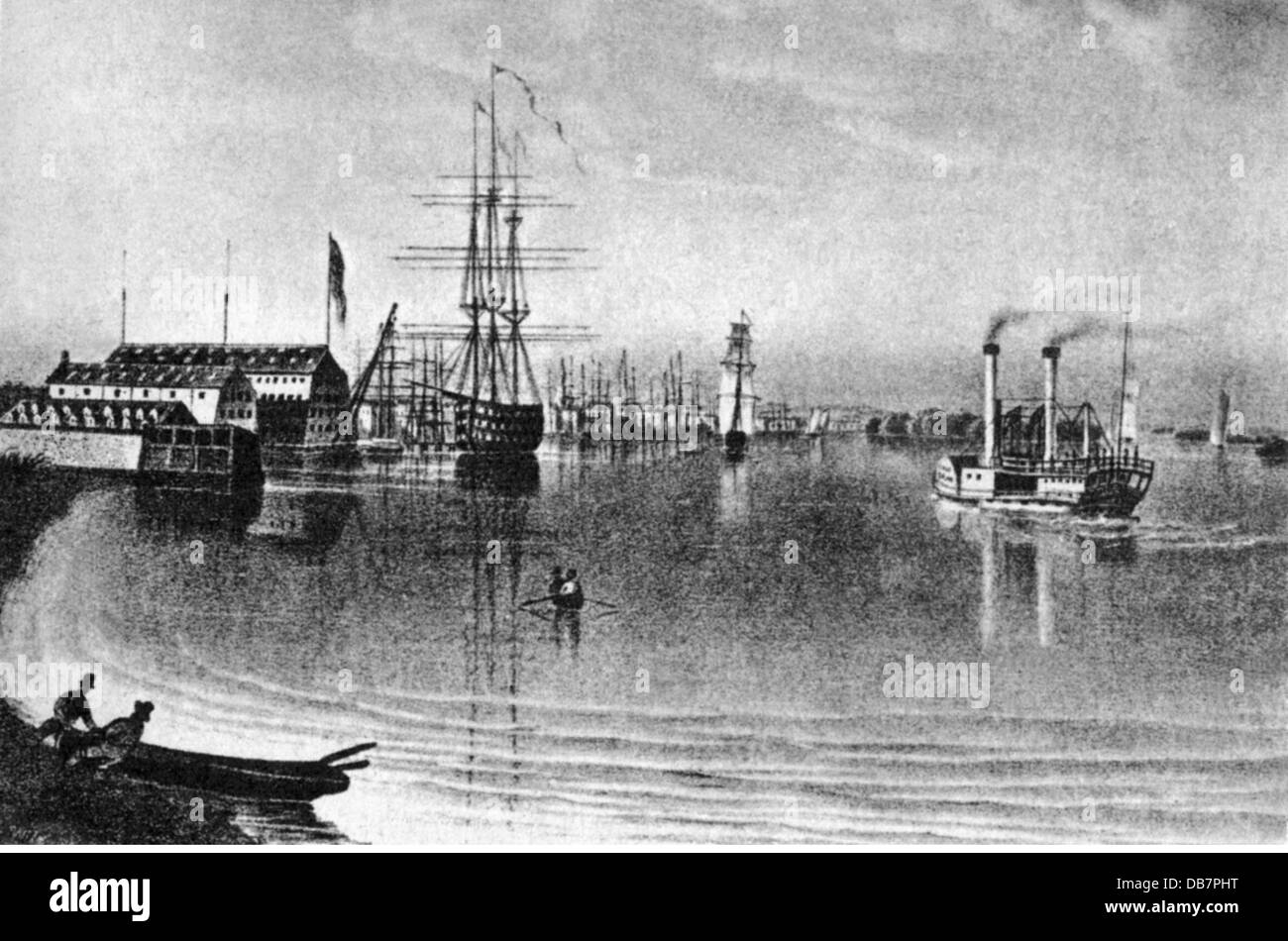19th century ships hi-res stock photography and images - Alamy