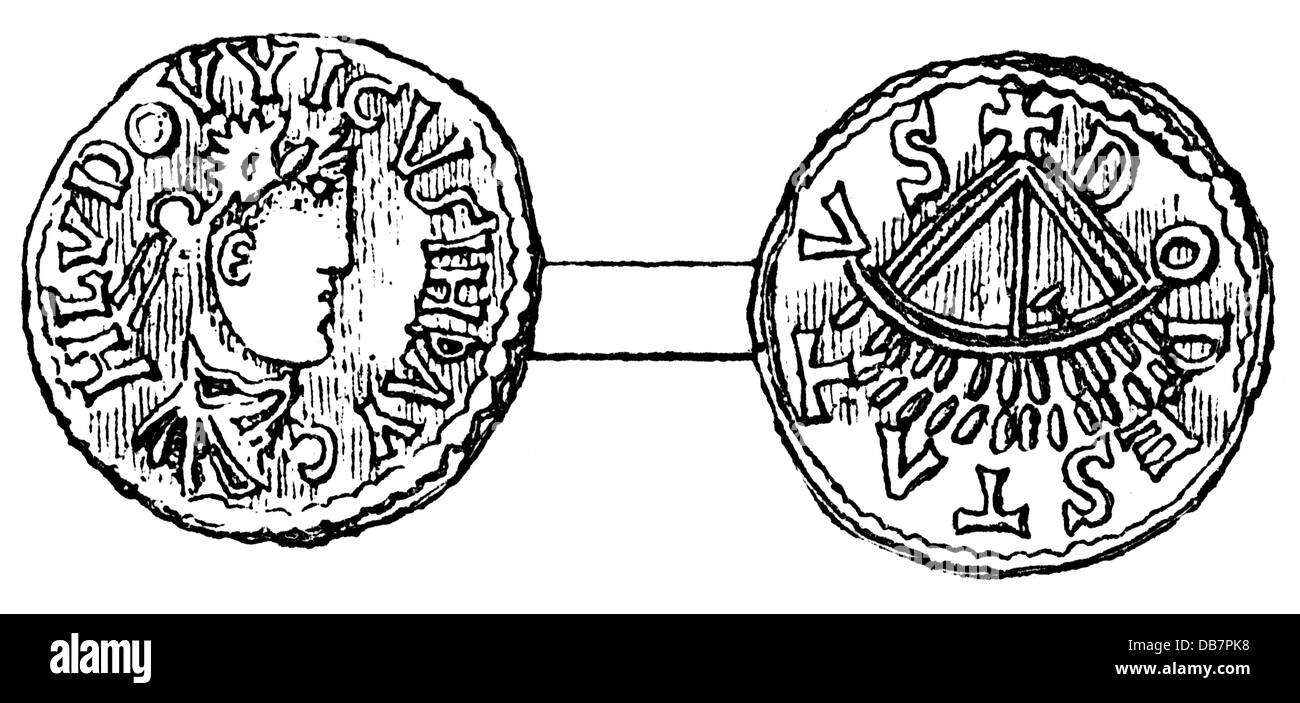 Emperor carolingian empire Black and White Stock Photos & Images - Alamy