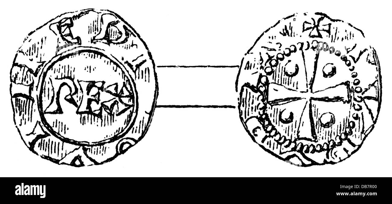 money / finances, coins, Germany, coin, by king Henry the Fowler, 10th ...