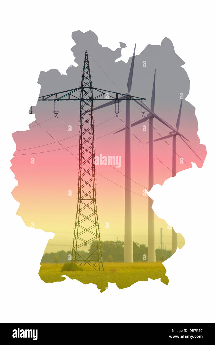 German power plant Cut Out Stock Images & Pictures - Alamy