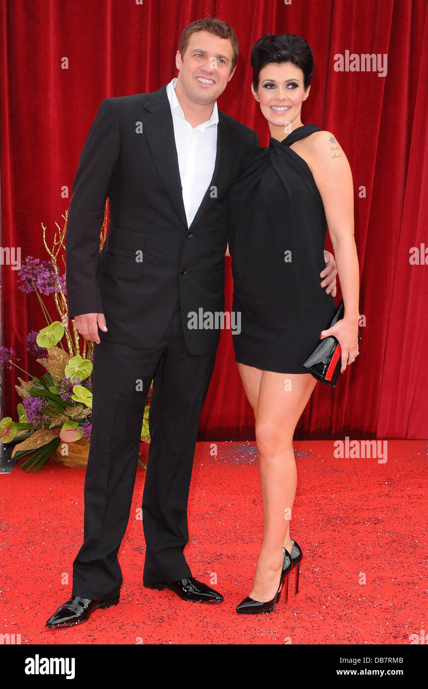Jamie Lomas and Kym Marsh The British Soap Awards at Granada Television ...