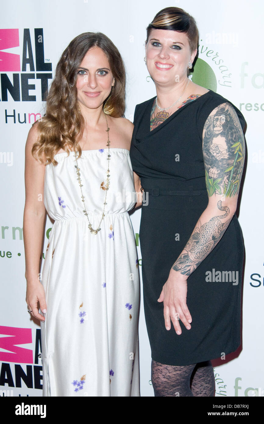 Rory Freedman and Danielle Konya Farm Sanctuary's 25th Anniversary Gala ...