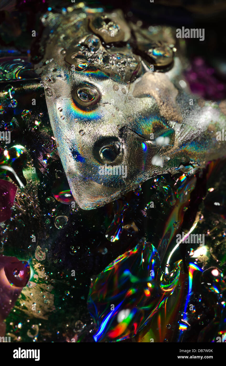 Warped liquid forms hi-res stock photography and images - Alamy