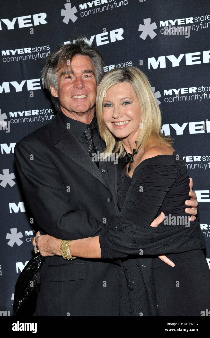 Olivia Newton-John and John Easterling The Myer Precious Metal Ballin ...