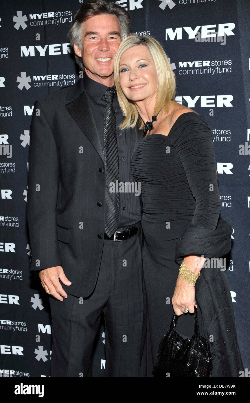 Olivia Newton-John and John Easterling The Myer Precious Metal Ballin ...