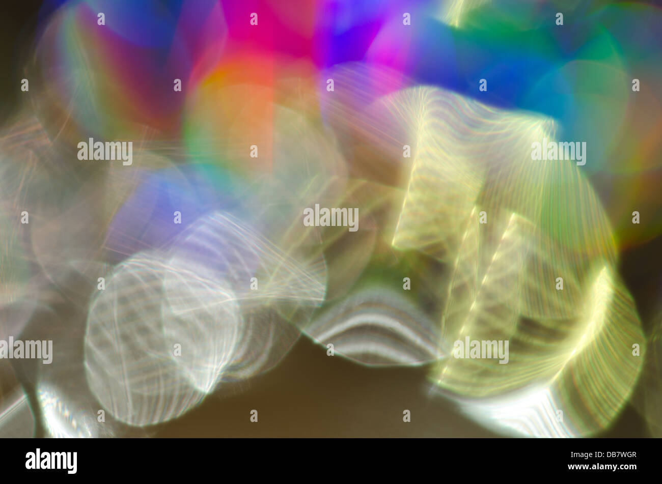 light interference patterns prismatic colors and banding almost snake ...