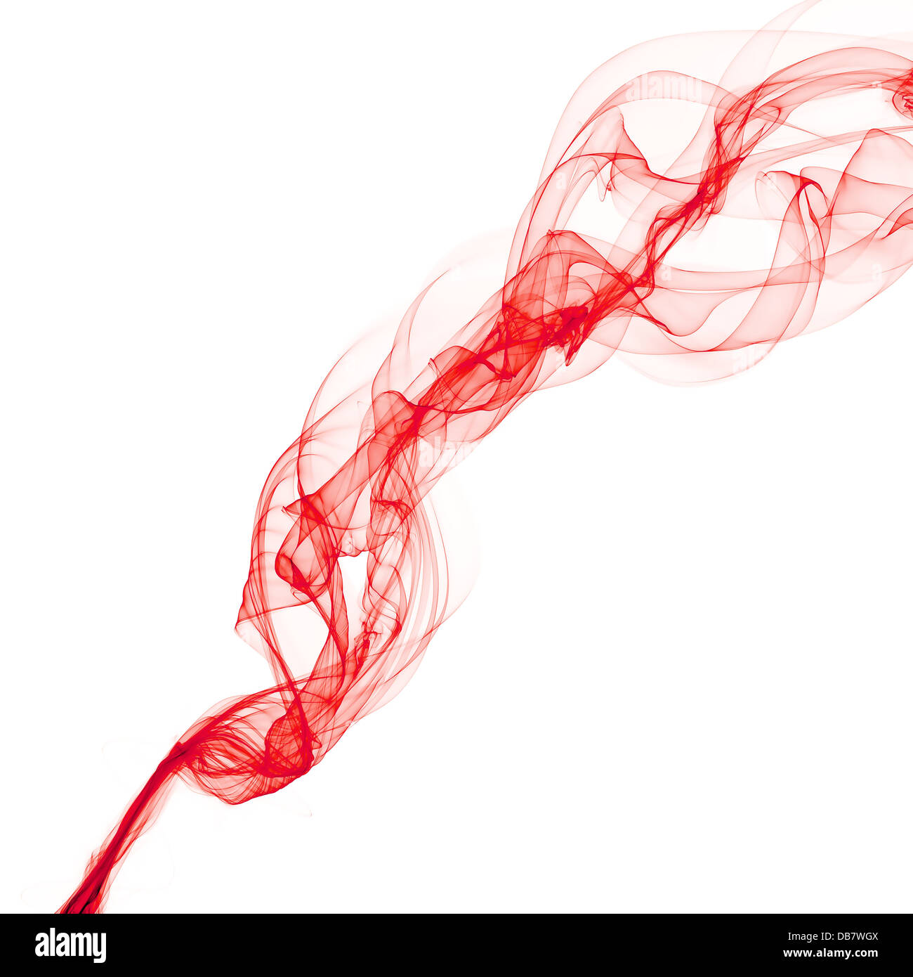 abstract red smoke waves Stock Photo - Alamy