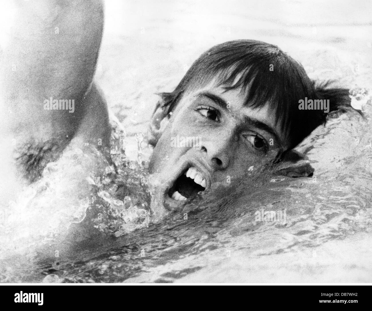 Matthes, Roland, * 17.11.1950, deut. Sportler, German athlete (swimmer ...