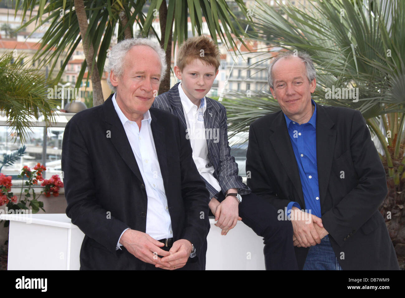 Co-Directors Jean-Pierre Dardenne (l) and Luc Dardenne and kid actor ...